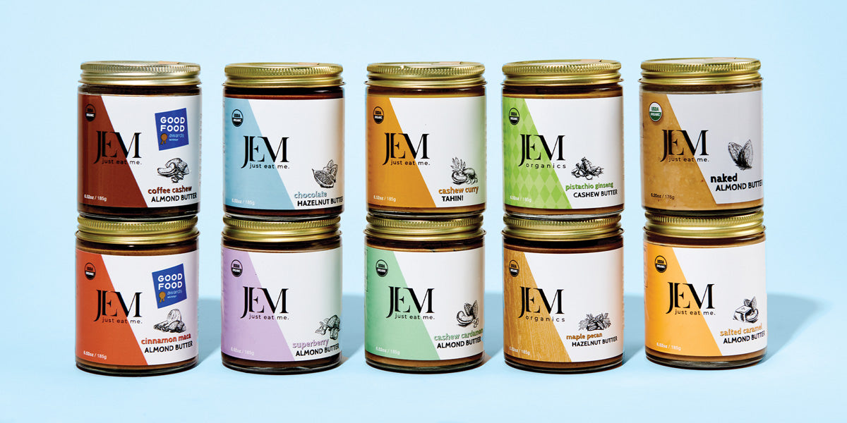 JEM Organics: The Finest Organic Sprouted Nut Butter Store